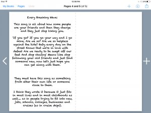 Creating ebooks in the music classroom - Book Creator app