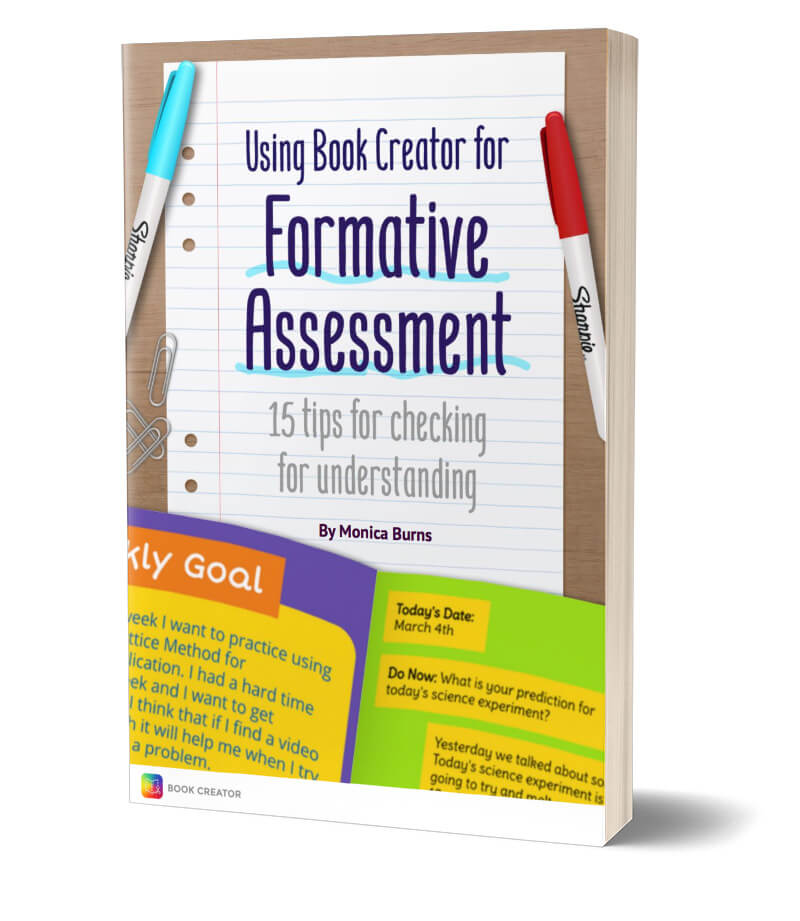 Using Book Creator for Formative Assessment - Book Creator app