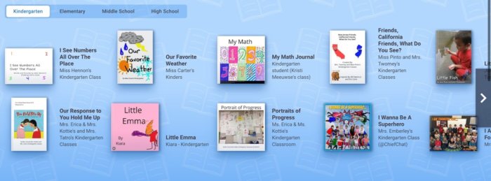 A new way to find awesome books made in Book Creator - Book Creator app