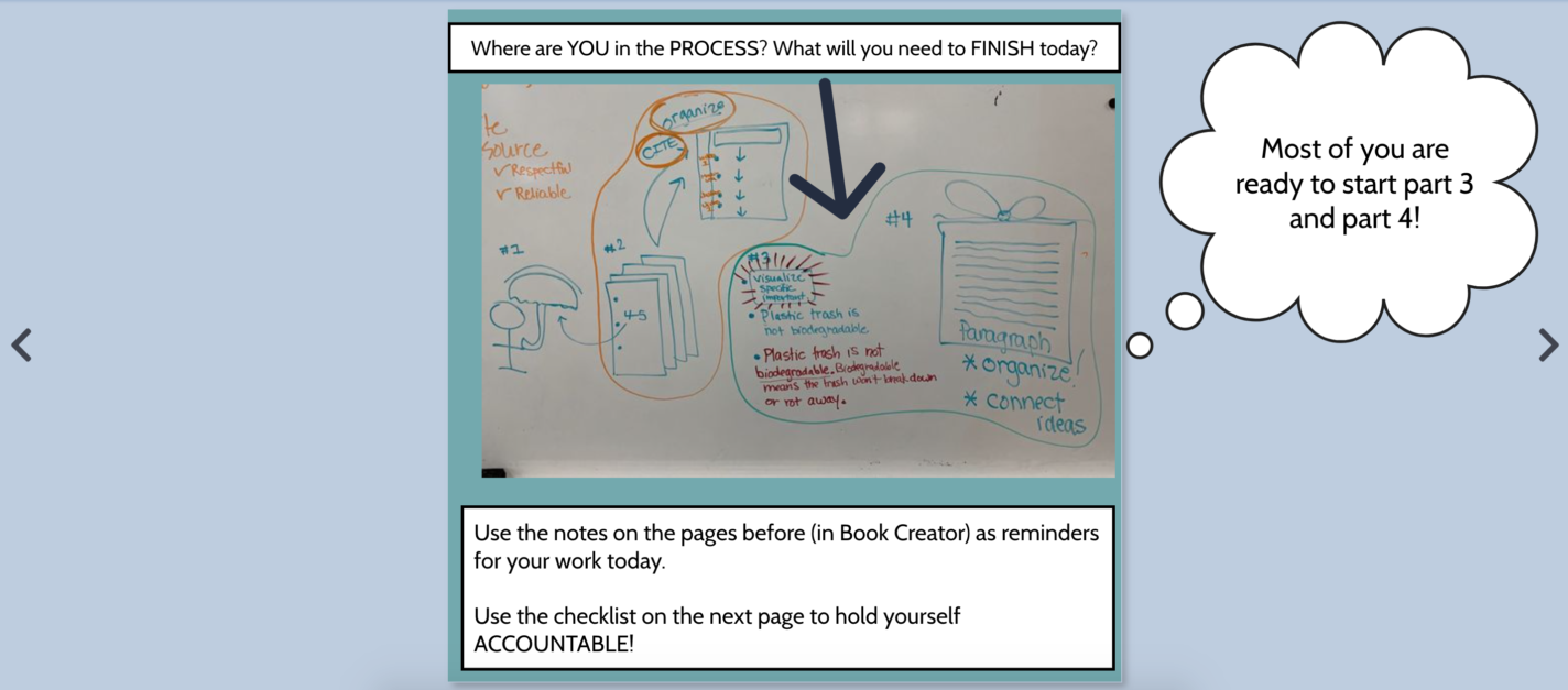 The journey to student-centered learning - Book Creator app