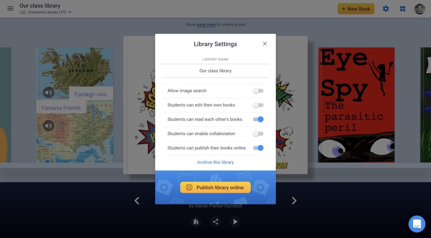 Housekeeping in Book Creator to get you ready for the new school year ...