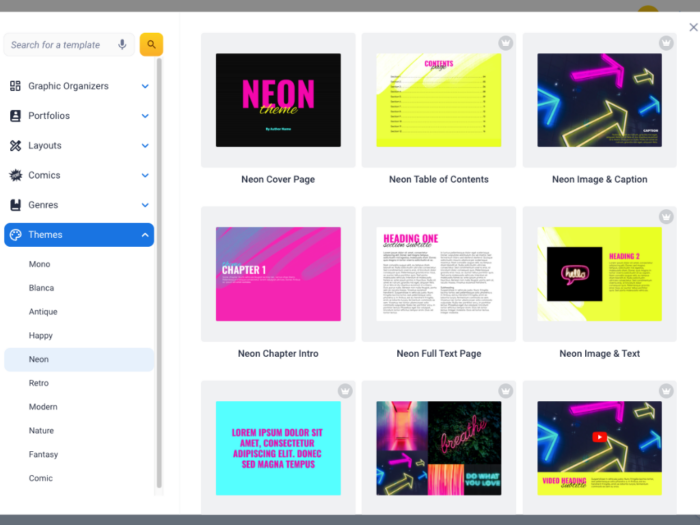 Discover the Power of Page Templates - Book Creator app