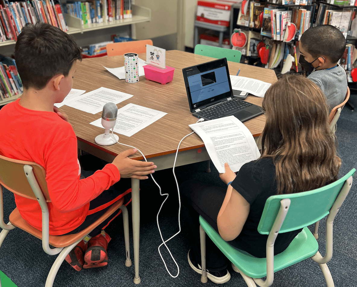 Share on the Air: Creating a Podcast in the Library - Book Creator app