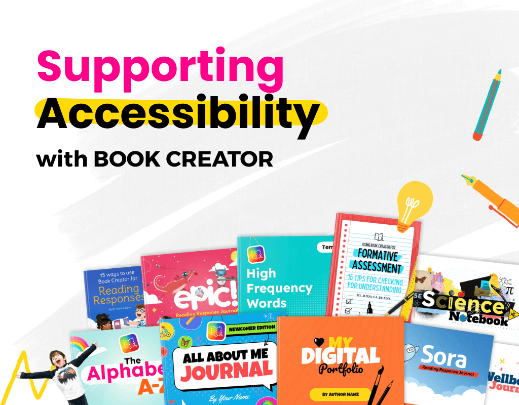 Accessibility - Book Creator app